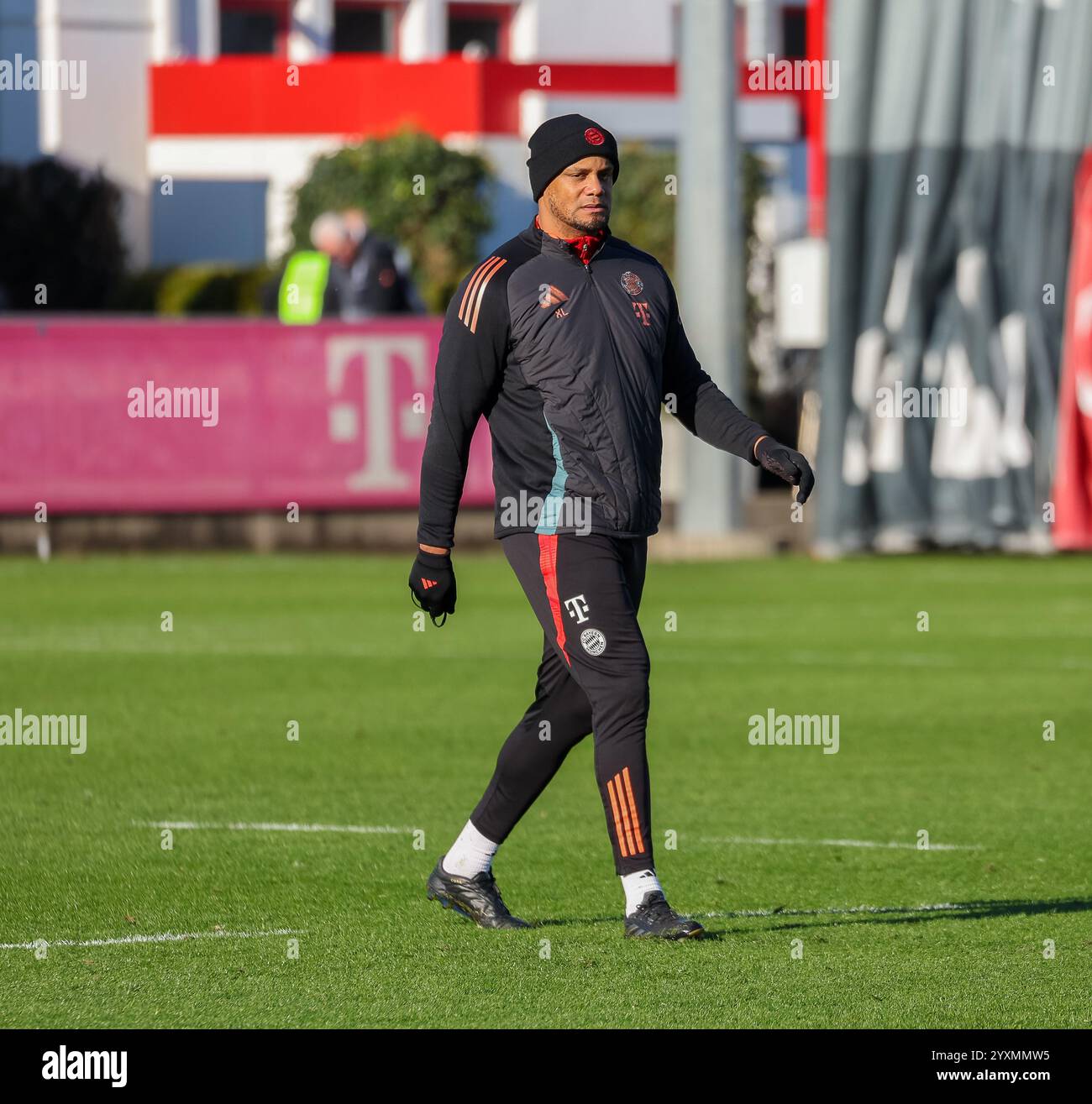 Vincent Kompany (FC Bayern Muenchen, Cheftrainer) beim Training, GER ...