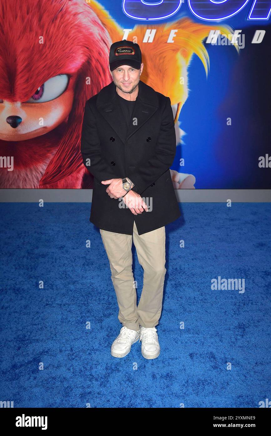 Ryan Tedder bei der Premiere des Kinofilms Sonic the Hedgehog 3 im TCL ...