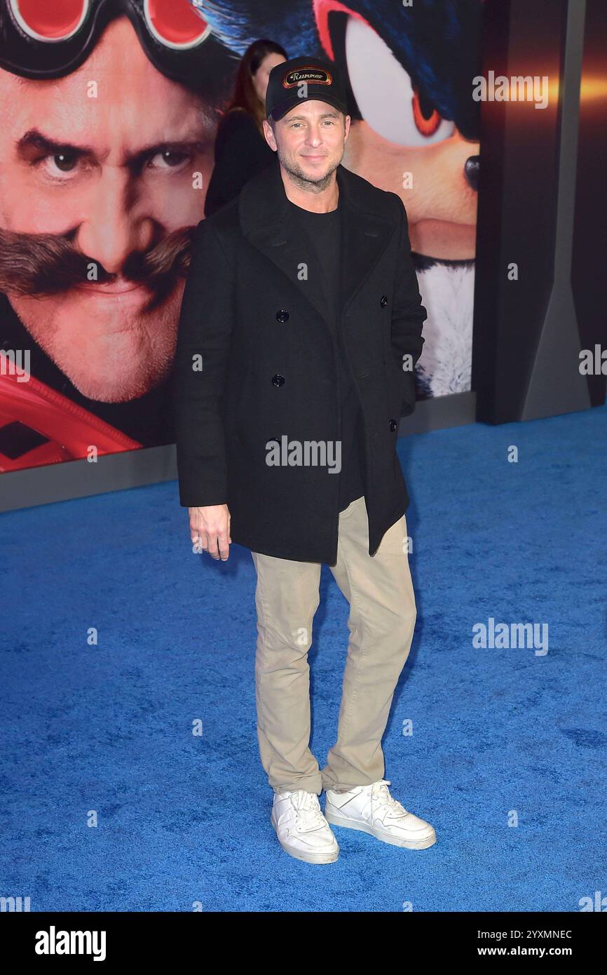 Ryan Tedder bei der Premiere des Kinofilms Sonic the Hedgehog 3 im TCL ...