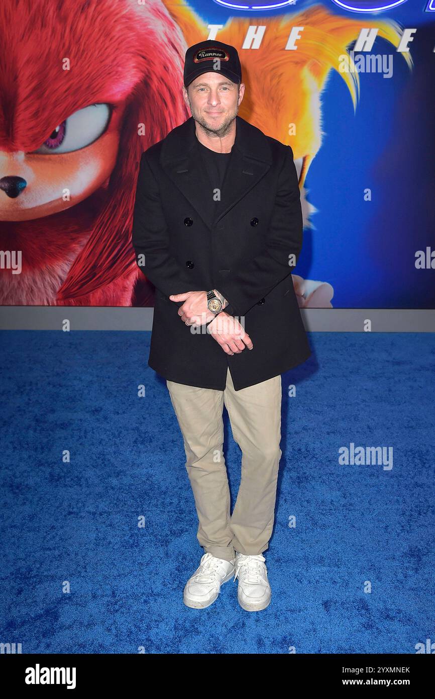 Ryan Tedder bei der Premiere des Kinofilms Sonic the Hedgehog 3 im TCL ...