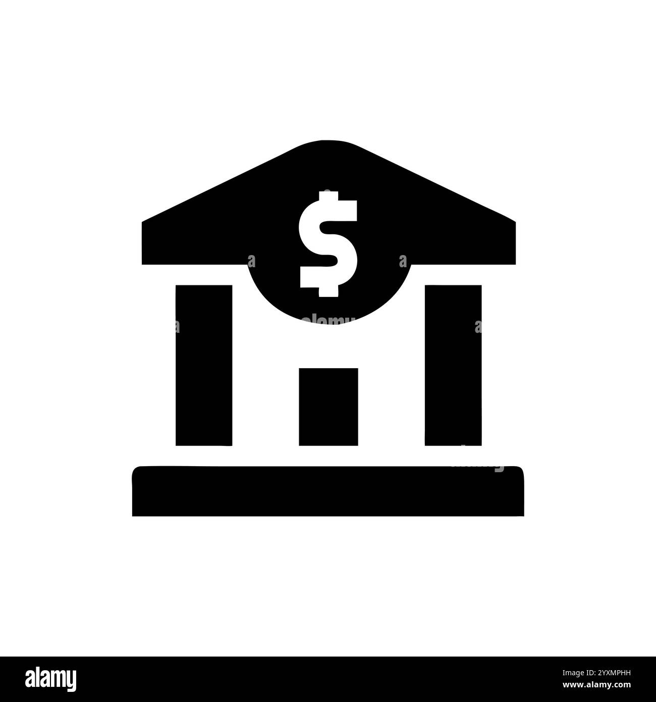 Bank logo Icon, Financial operations and transactions. Credit and ...