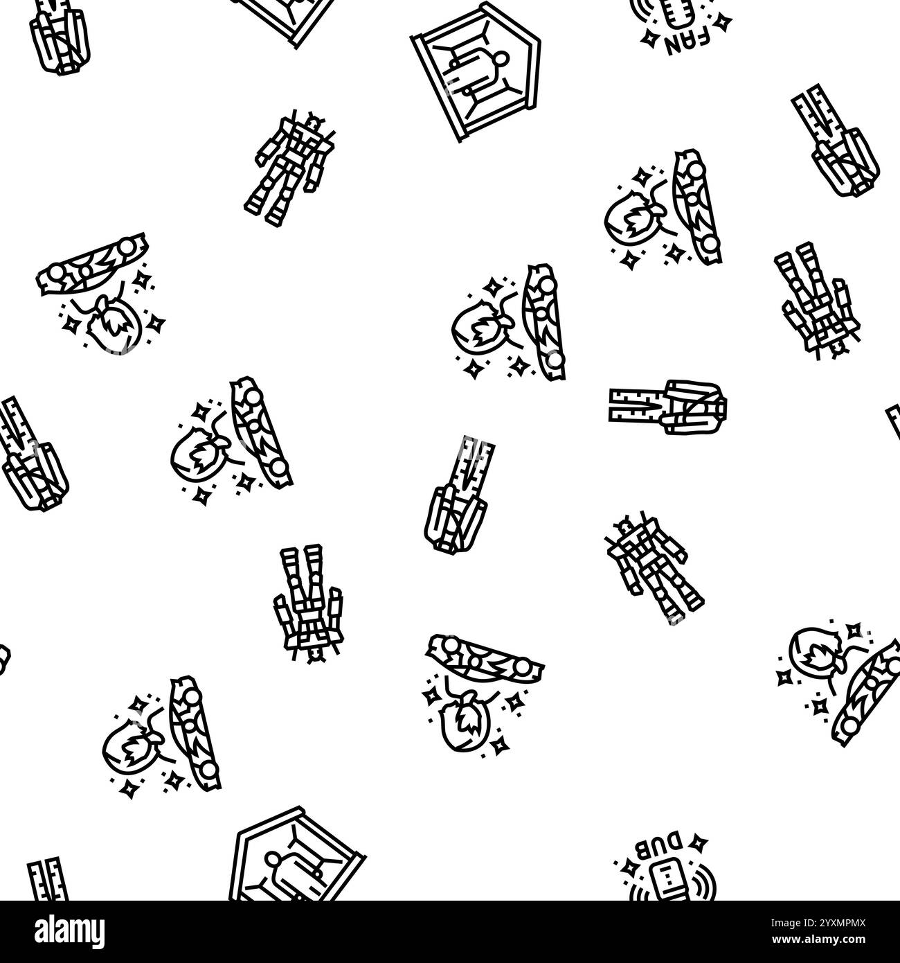 otaku anime manga eyes seamless pattern vector Stock Vector Image & Art ...
