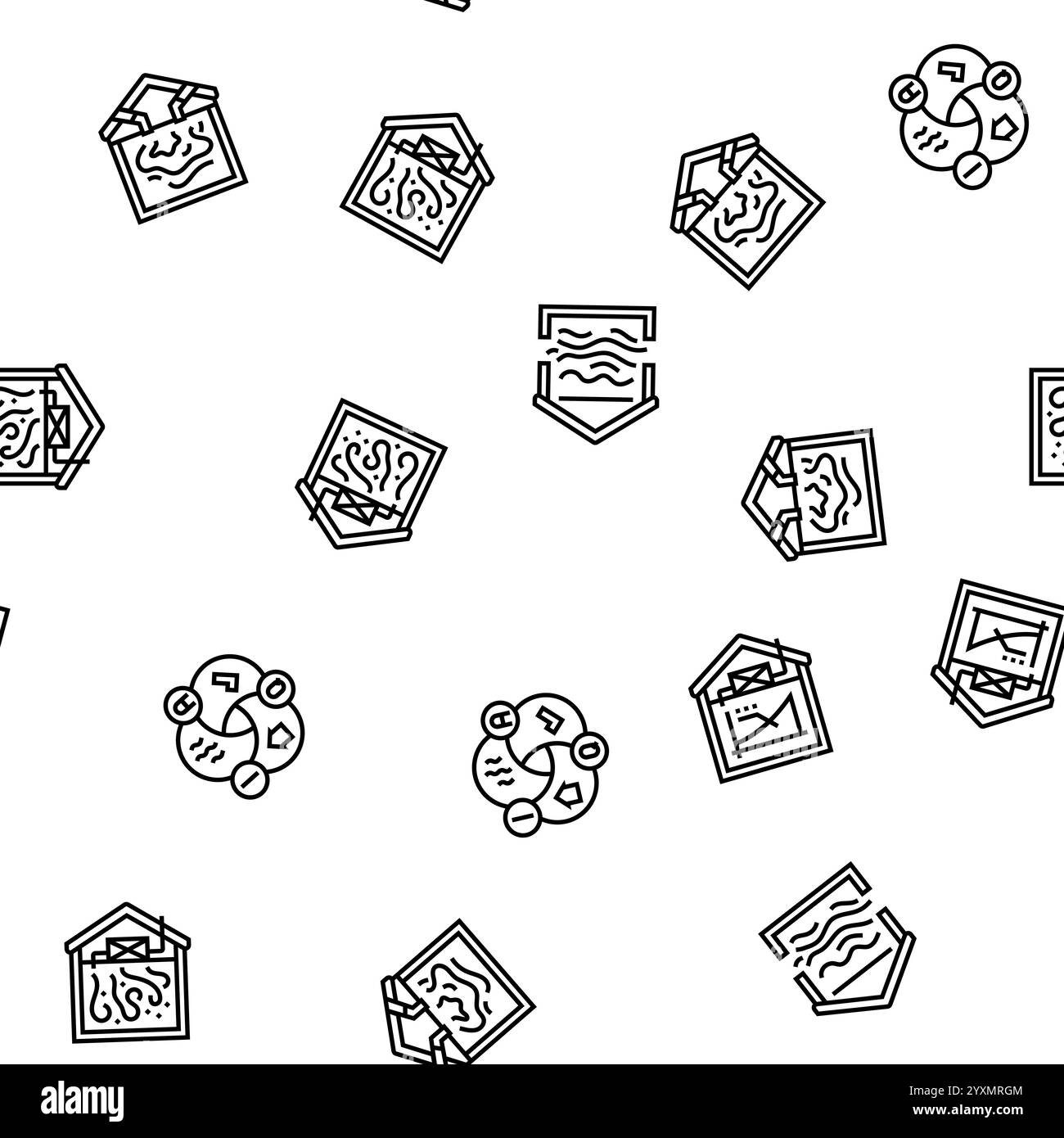 air ventilation cold fan seamless pattern vector Stock Vector Image ...