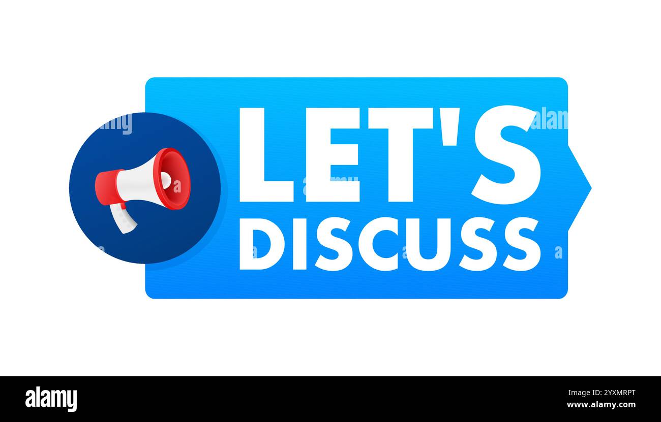 Lets is discuss Stock Vector Images - Alamy