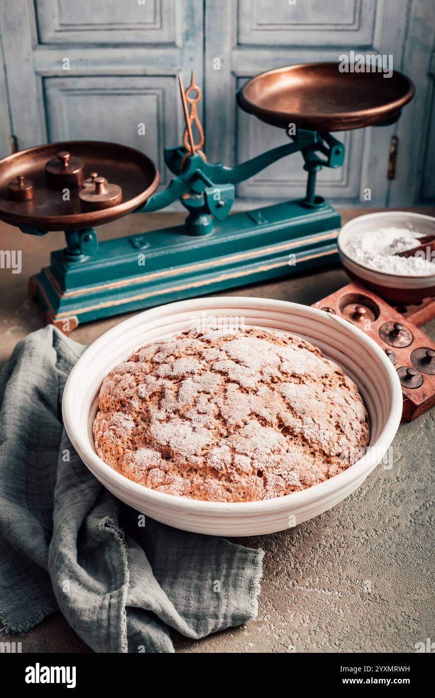 Homemade raising yeast bread hi-res stock photography and images - Alamy