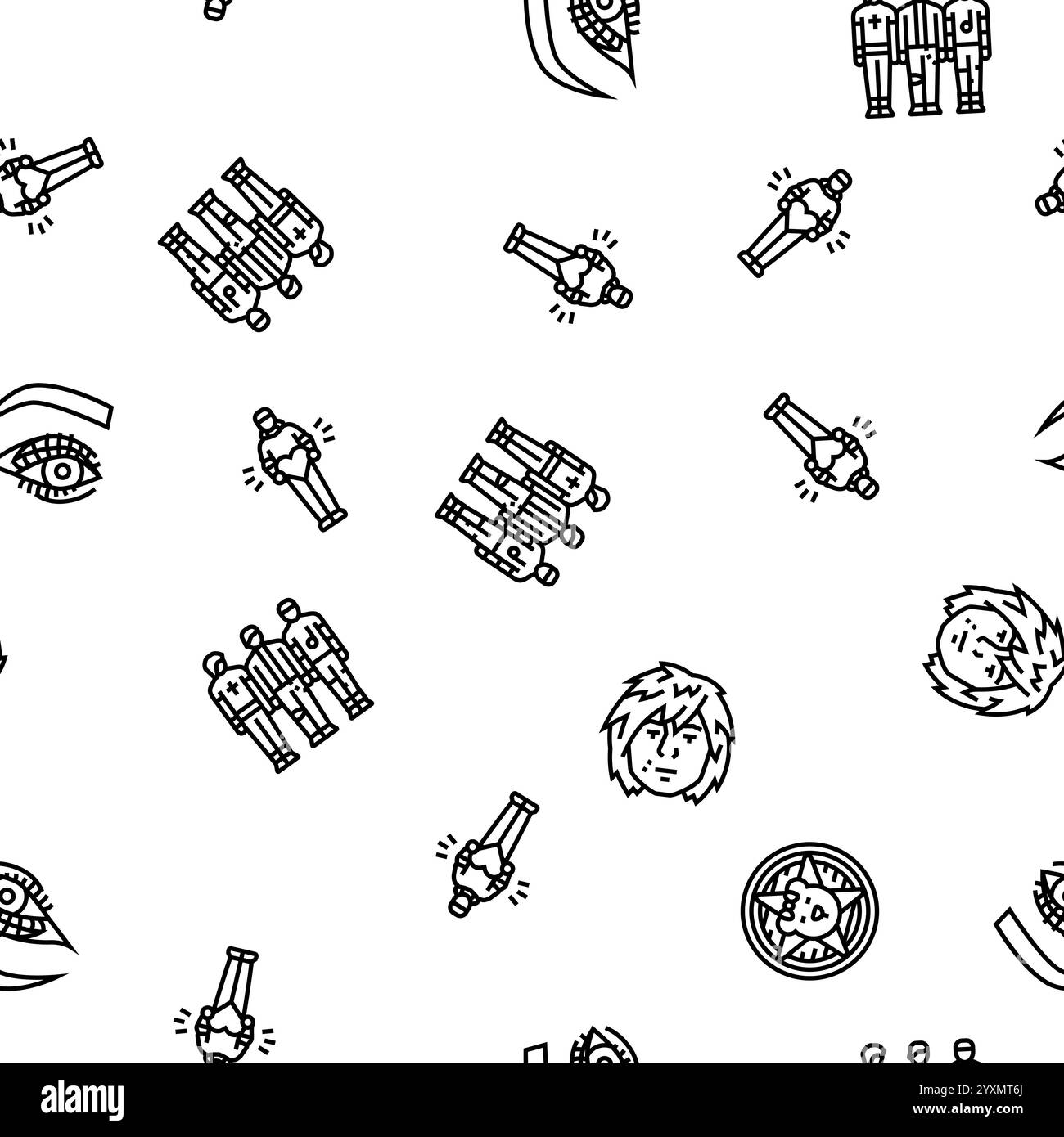 Wire punk Black and White Stock Photos & Images - Alamy