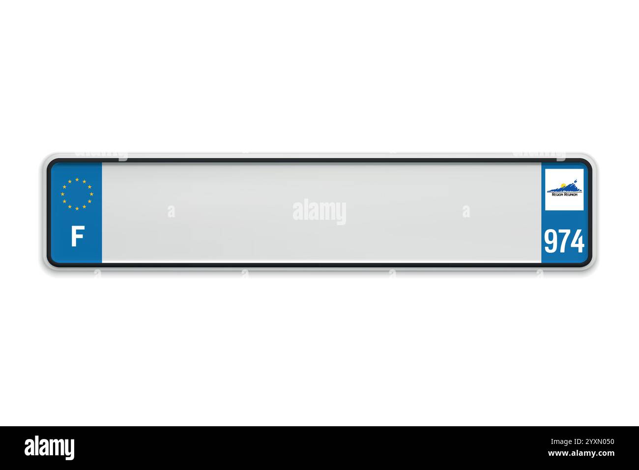 New Car number plate of France. Vehicle registration license of french ...