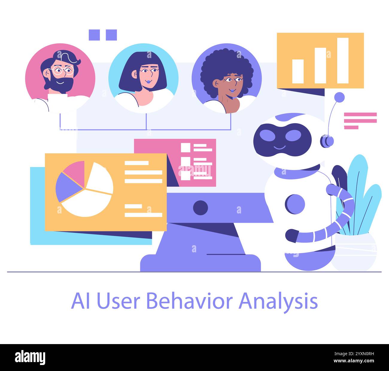 Data processing activities Stock Vector Images - Alamy