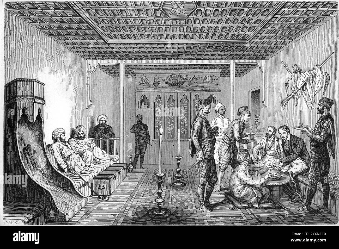 Evening Meal or Dinner and Turkish Hospitality Inside a Traditional ...