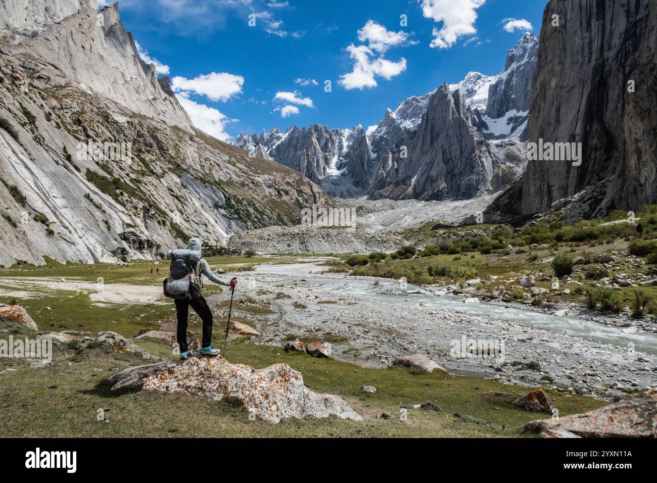 View of the beautiful Nangma Valley (Yosemite of Pakistan), Kanday ...