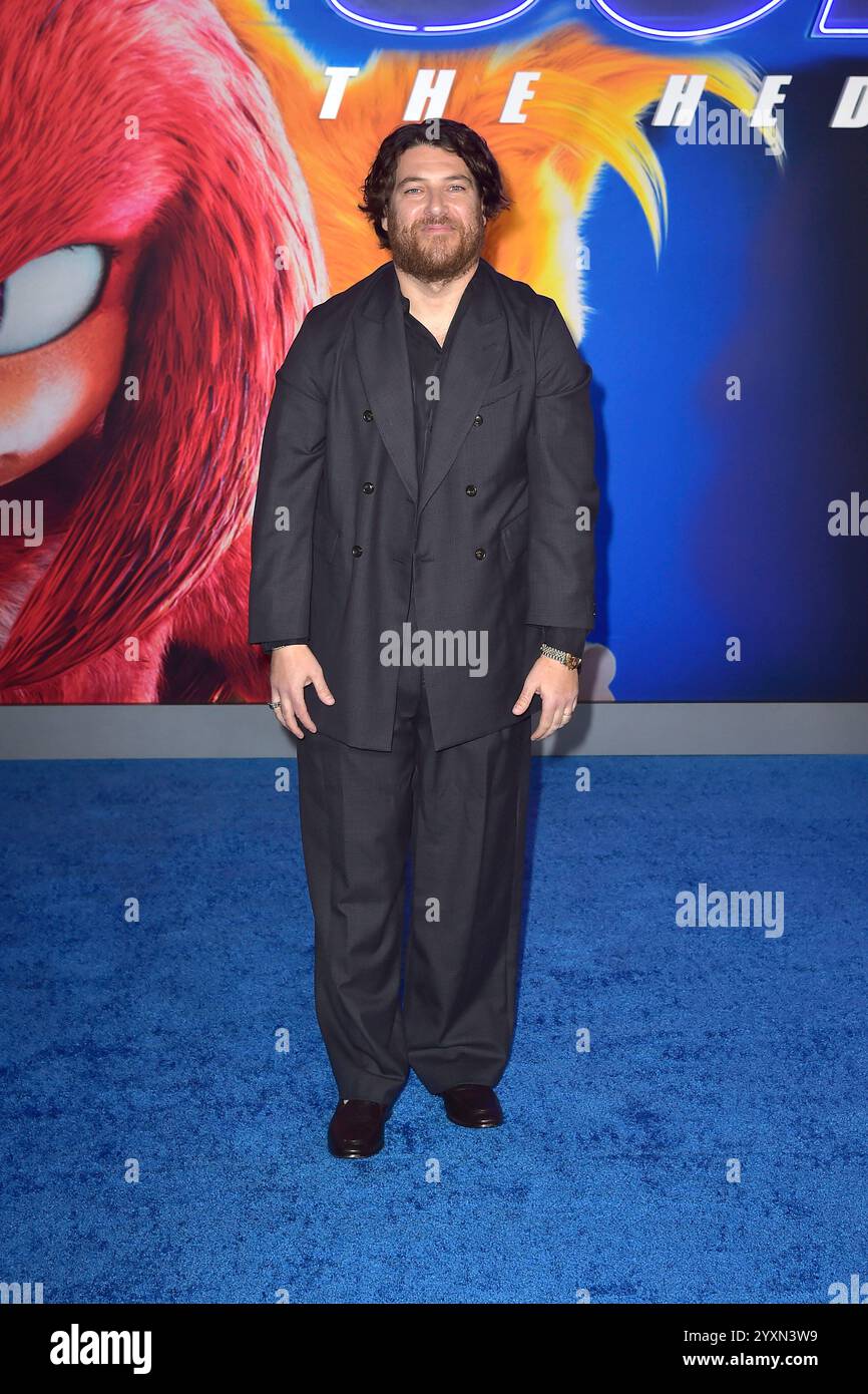 Adam Pally bei der Premiere des Kinofilms 'Sonic the Hedgehog 3' im TCL ...