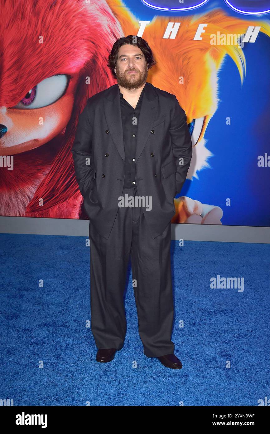 Adam Pally bei der Premiere des Kinofilms 'Sonic the Hedgehog 3' im TCL ...