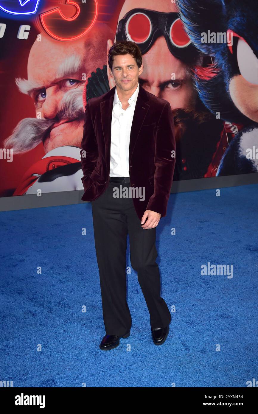 James Marsden bei der Premiere des Kinofilms 'Sonic the Hedgehog 3' im ...