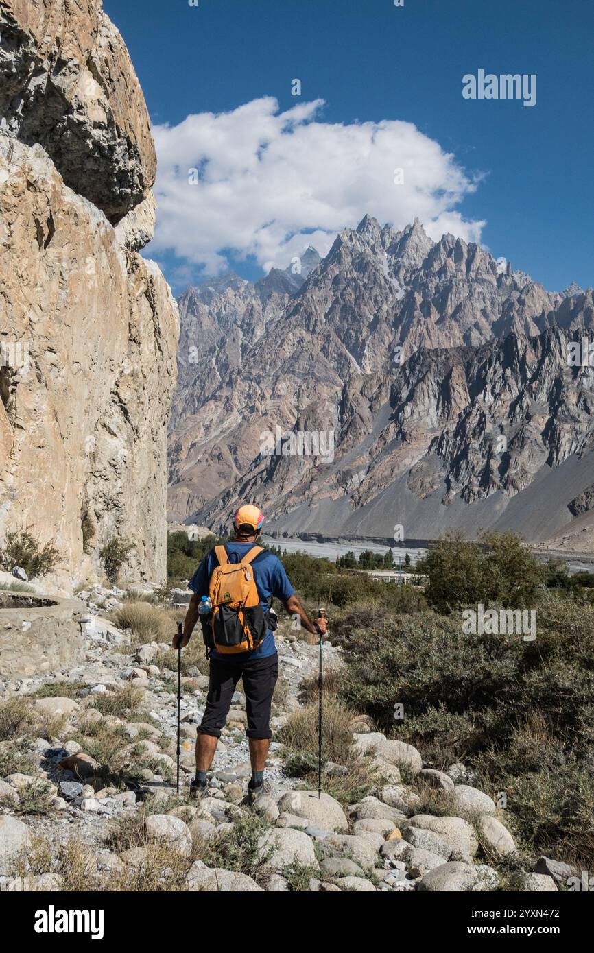 Passu cones karakoram mountains pakistan hi-res stock photography and ...