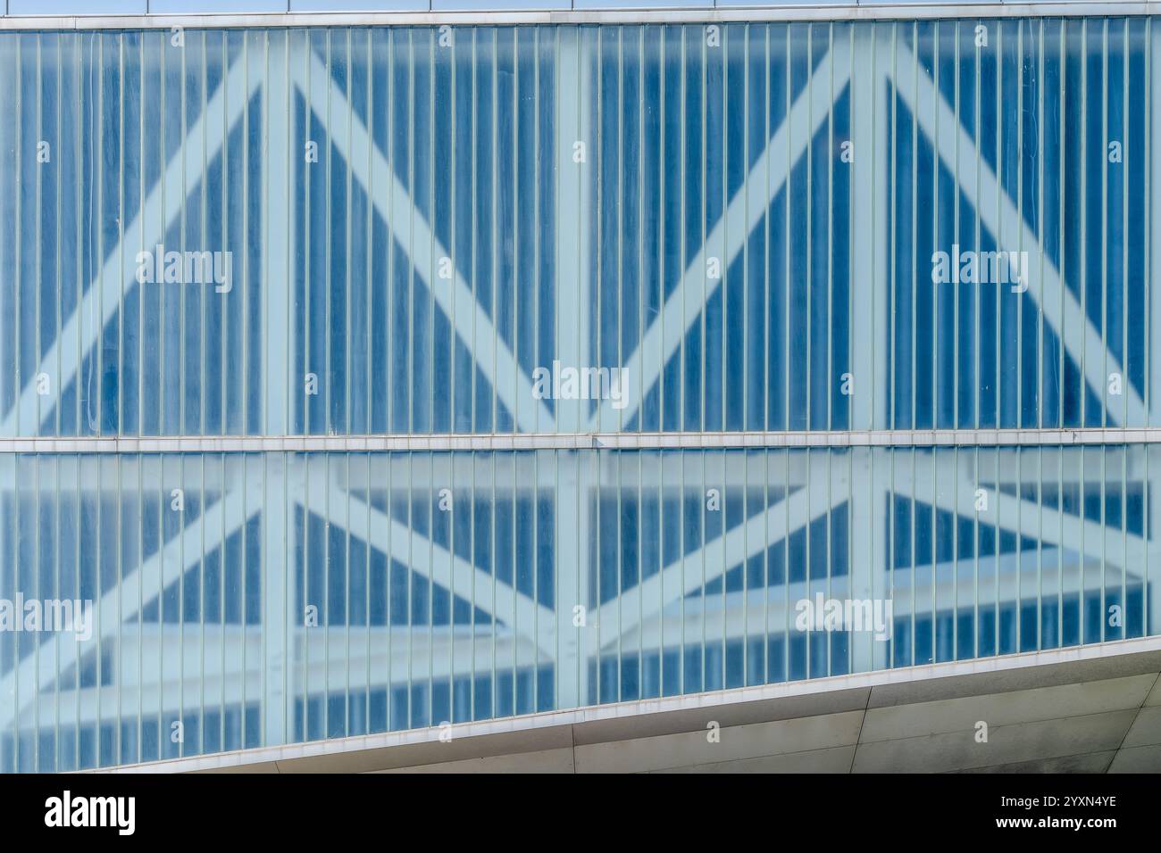 The unique facade of the Seoul National University Museum of Art ...
