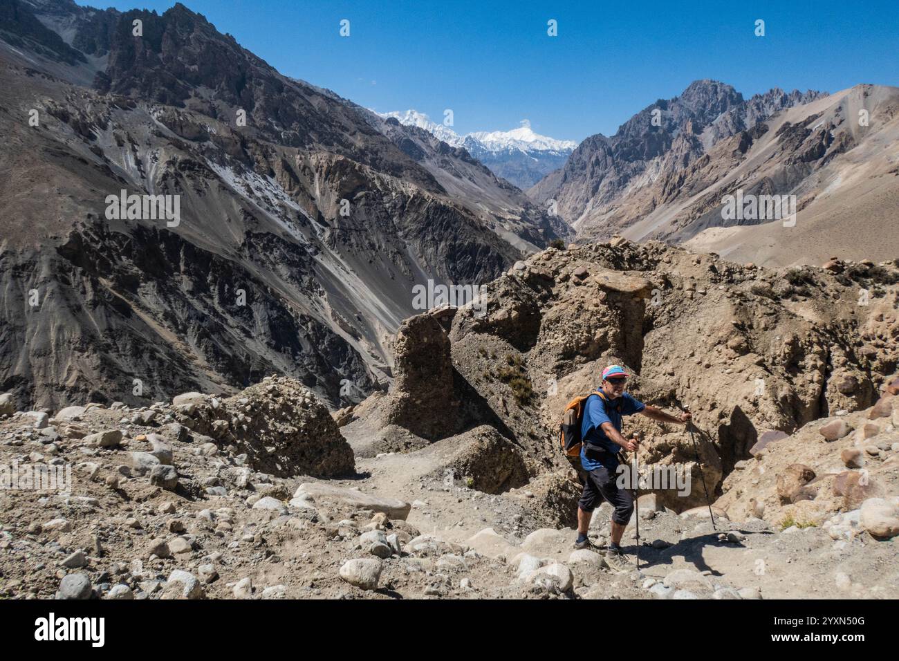 Trekking to Shimshal Pass, Shimshal, Gojal, Pakistan Stock Photo - Alamy