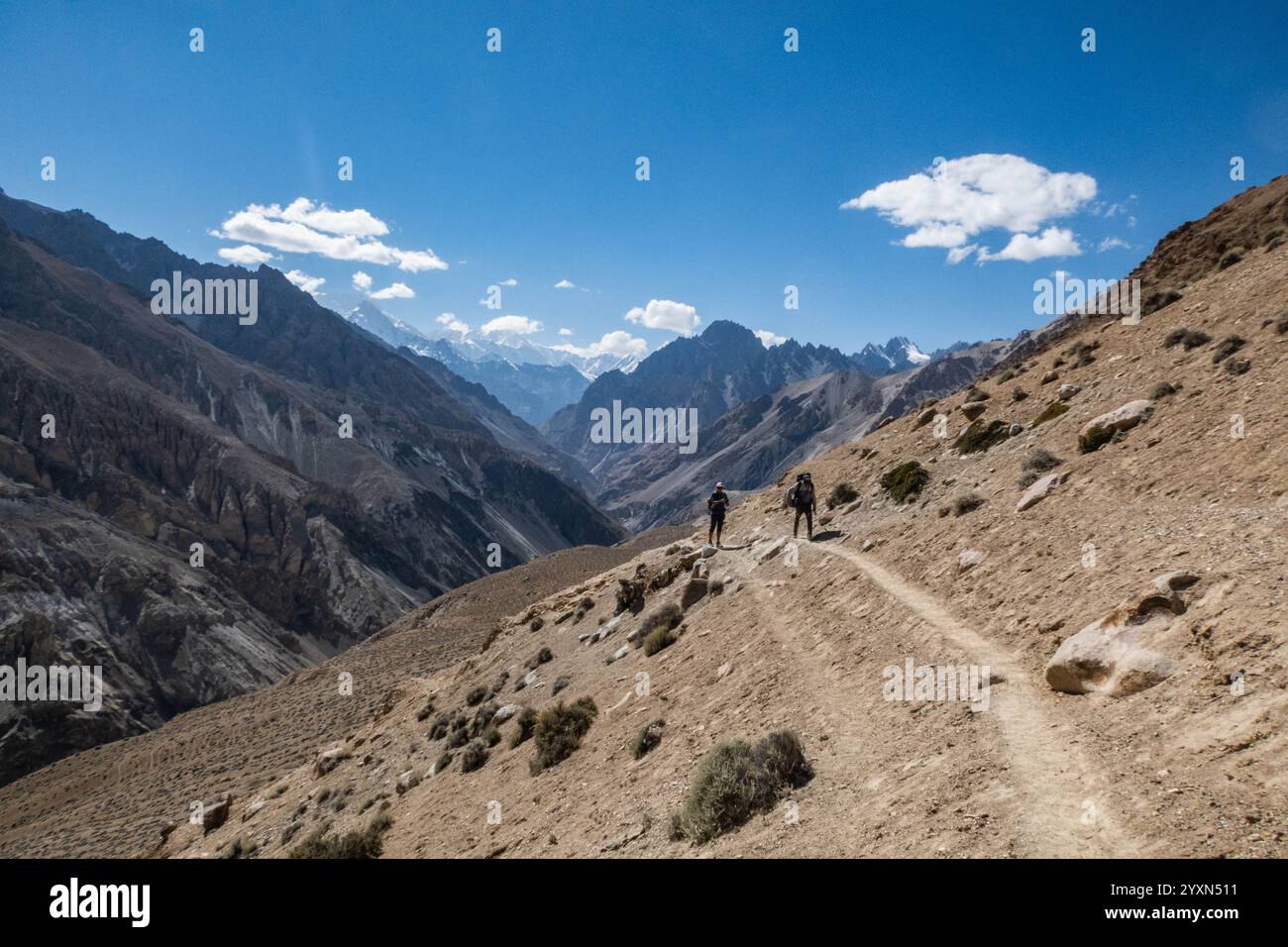 Trekking to Shimshal Pass, Shimshal, Gojal, Pakistan Stock Photo - Alamy