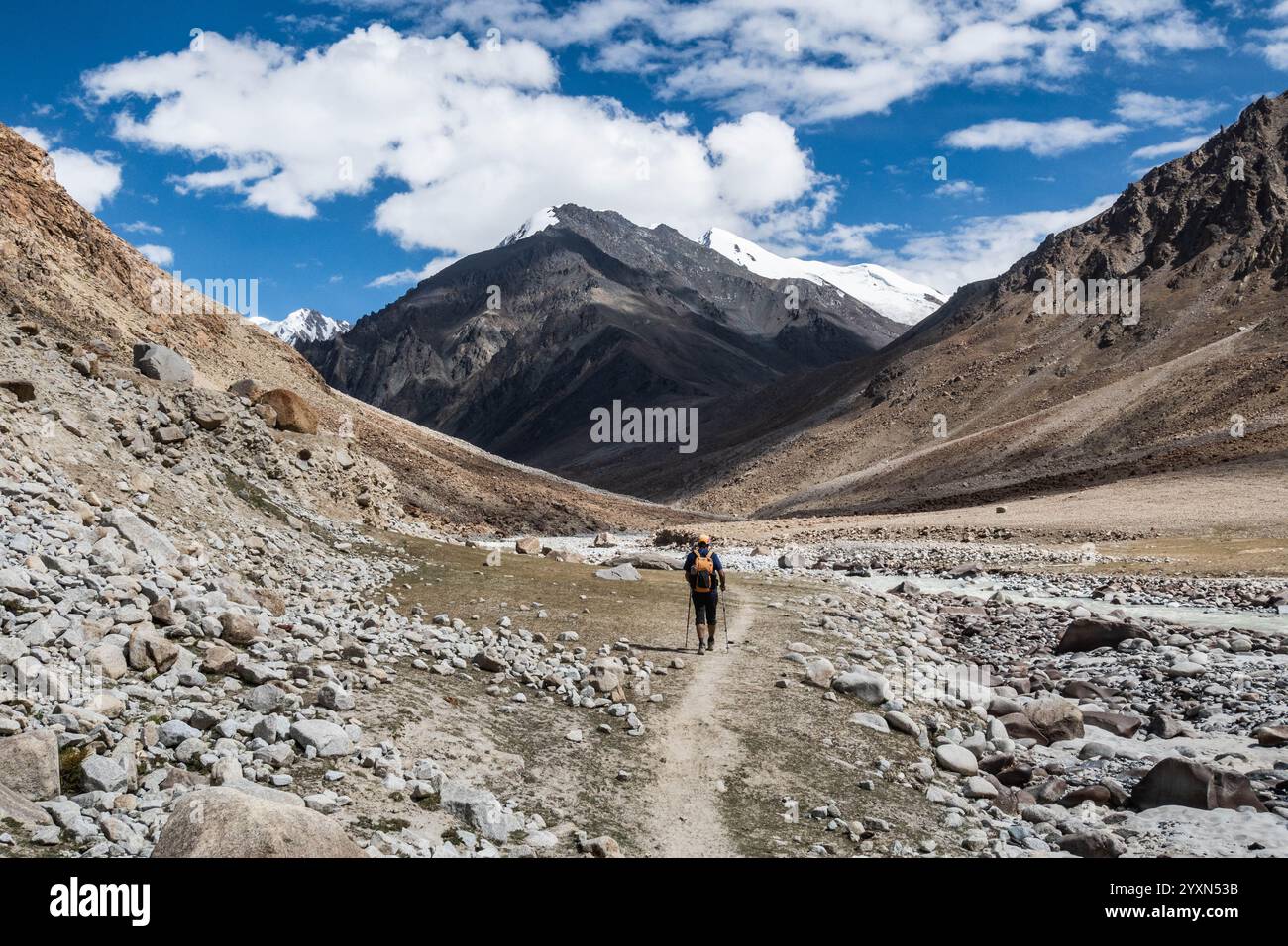 Trekking to Shimshal Pass, Shimshal, Gojal, Pakistan Stock Photo - Alamy