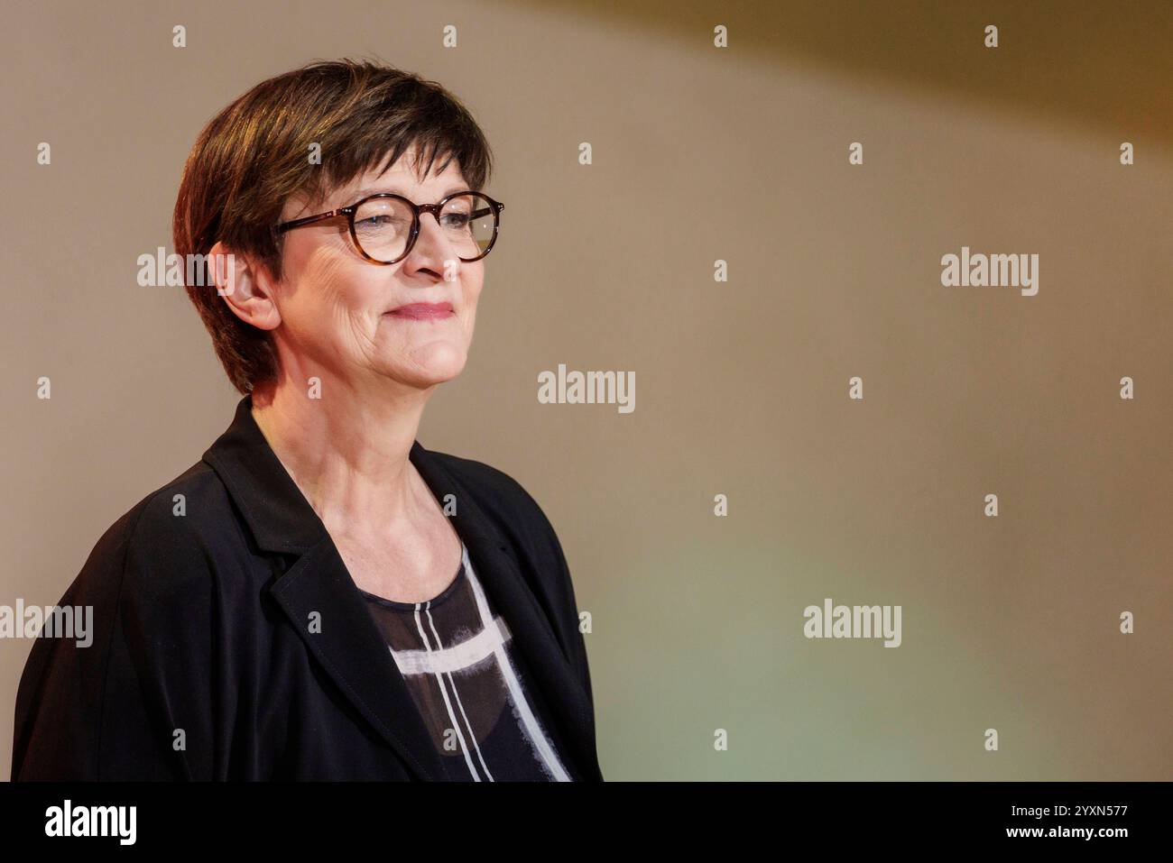 Saskia Esken, Bundesvorsitzender der SPD, aufgenommen bei der ...