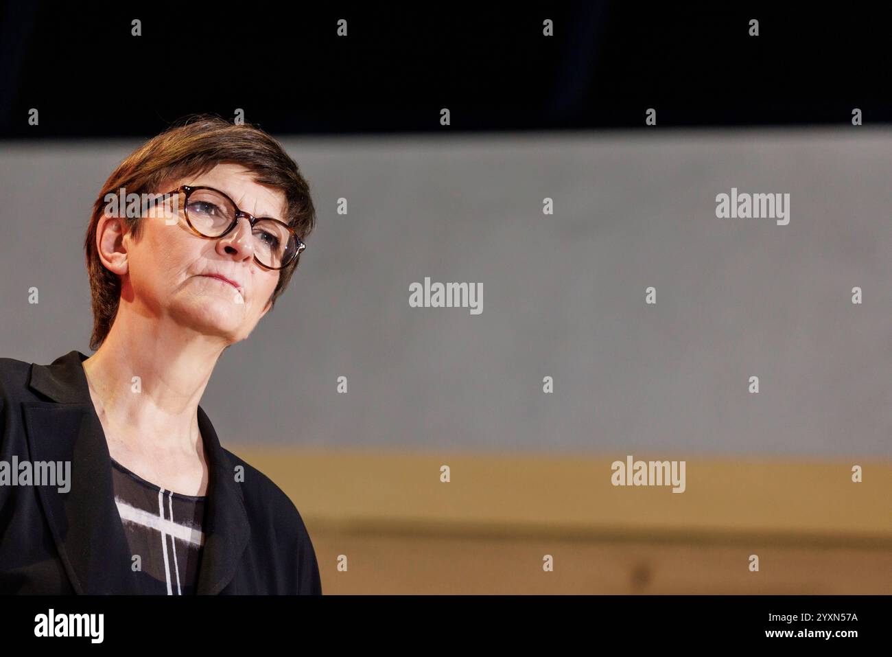 Saskia Esken, Bundesvorsitzender der SPD, aufgenommen bei der ...