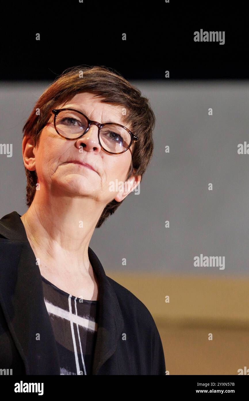 Saskia Esken, Bundesvorsitzender der SPD, aufgenommen bei der ...
