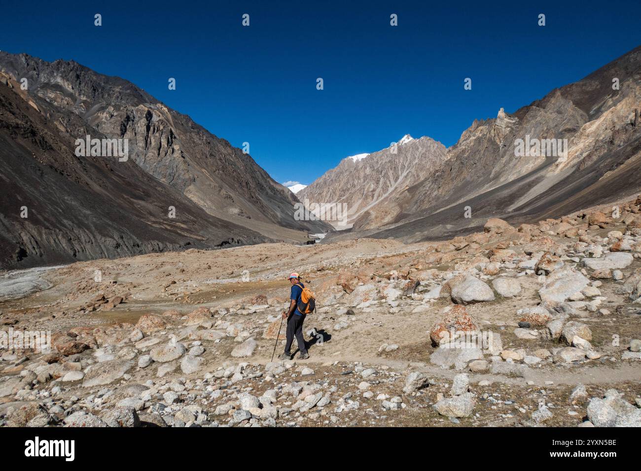 Trekking to Shimshal Pass, Shimshal, Gojal, Pakistan Stock Photo - Alamy