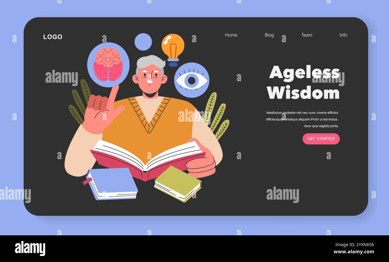 Scholar surrounded Stock Vector Images - Alamy