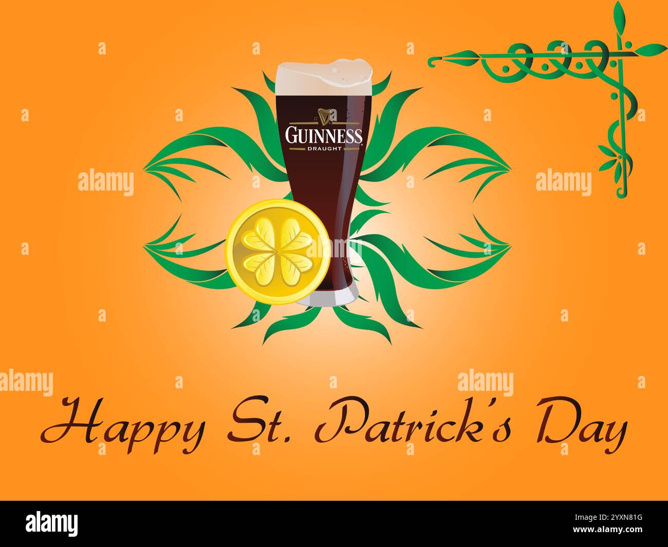 Patrick guinness Stock Vector Images - Alamy