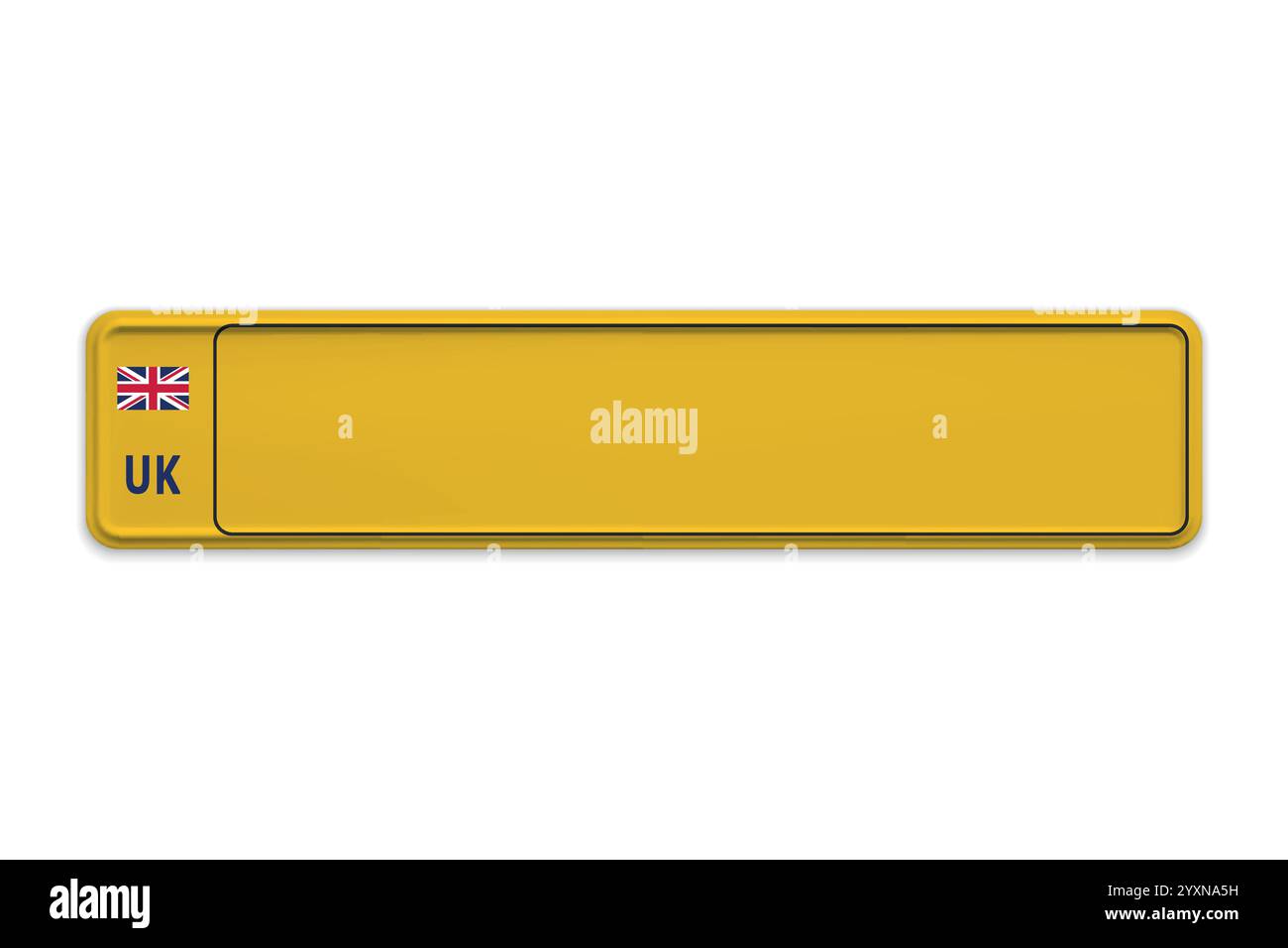 Car number plate of United Kingdom. Vehicle registration license of ...