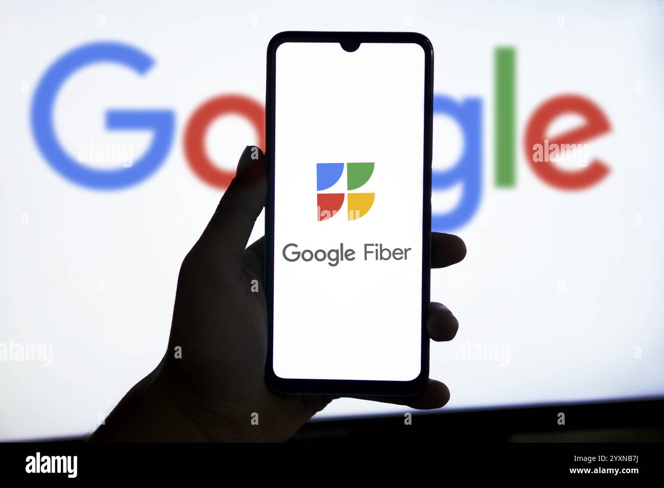 Google fiber hi-res stock photography and images - Alamy