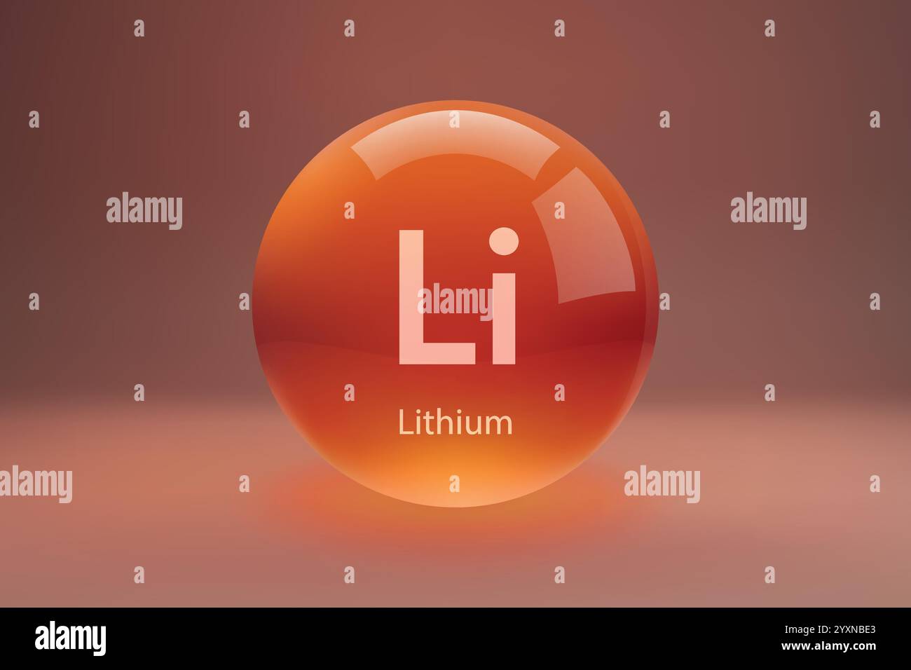 Lithium li element periodic table hi-res stock photography and images ...