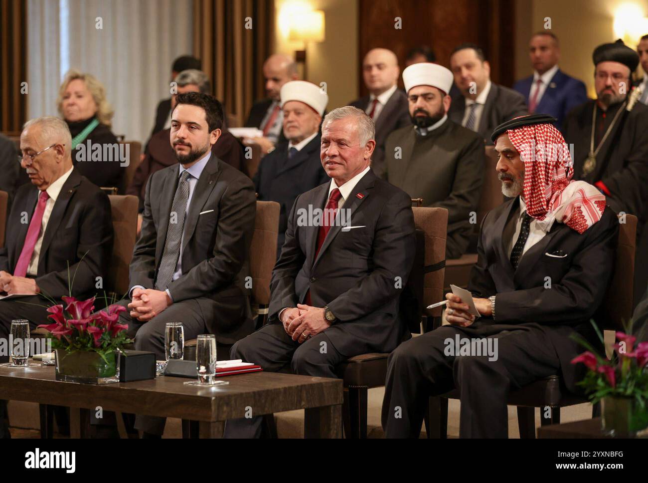 King Abdullah II of Jordan receives Christian and Islamic religious ...