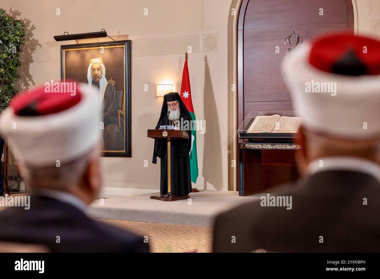 King Abdullah II of Jordan receives Christian and Islamic religious ...