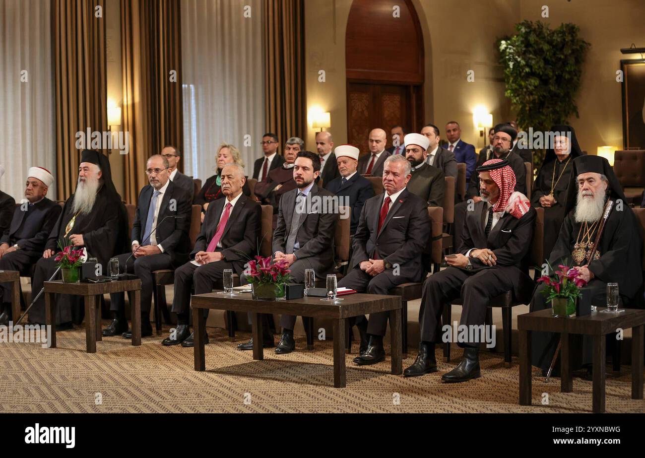 King Abdullah II of Jordan receives Christian and Islamic religious ...