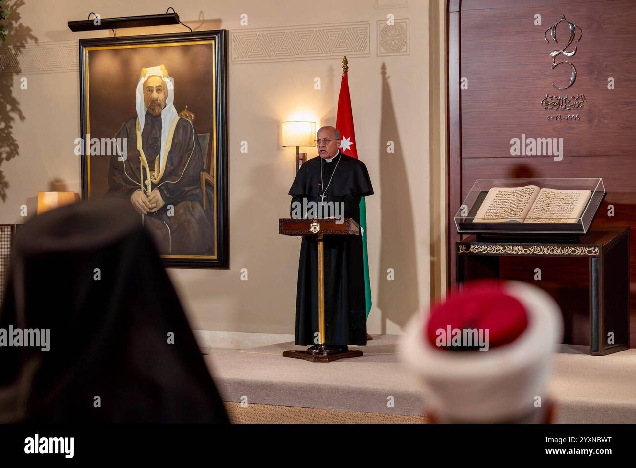 King Abdullah II of Jordan receives Christian and Islamic religious ...