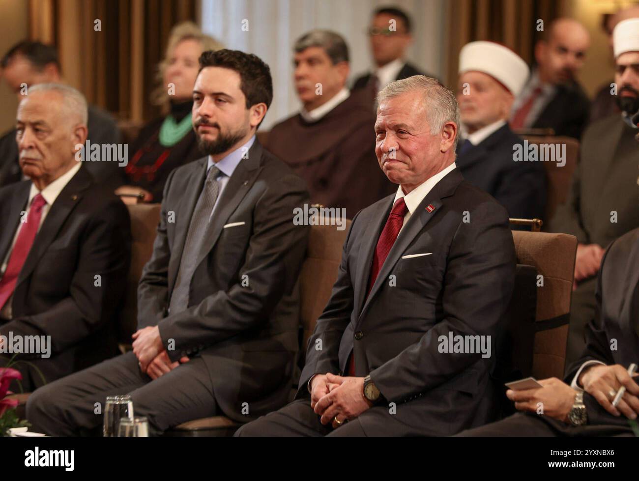 King Abdullah II of Jordan receives Christian and Islamic religious ...