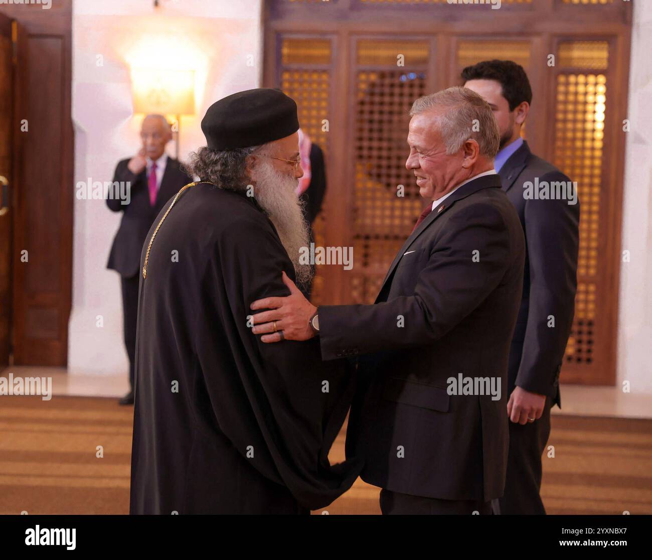 King Abdullah II of Jordan receives Christian and Islamic religious ...