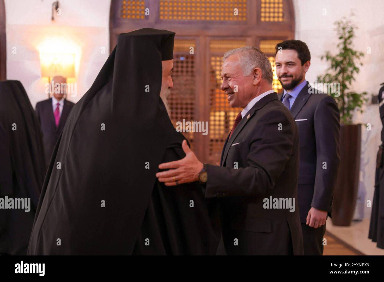 King Abdullah II of Jordan receives Christian and Islamic religious ...