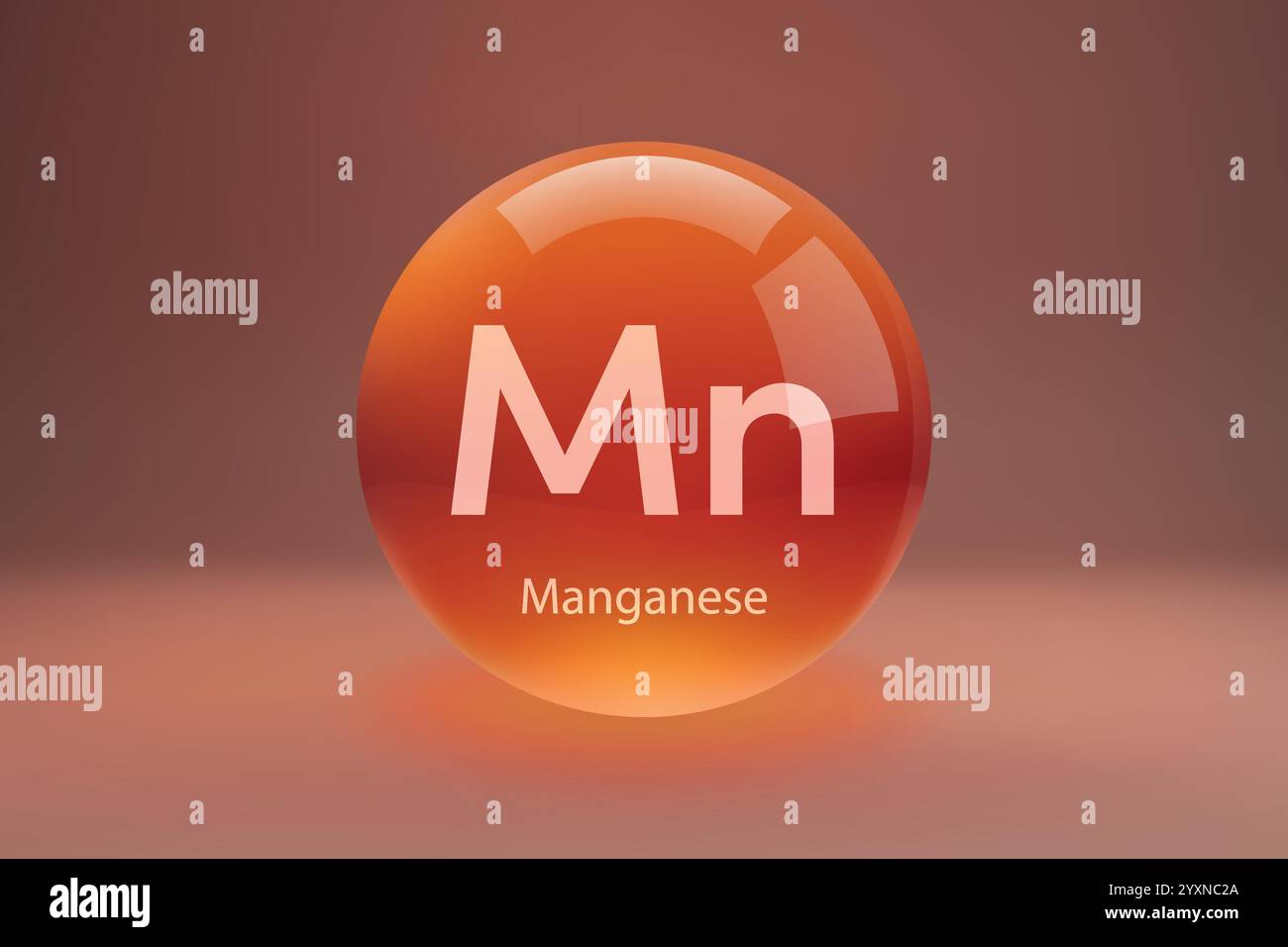 Periodic table element manganese mn Stock Vector Images - Alamy