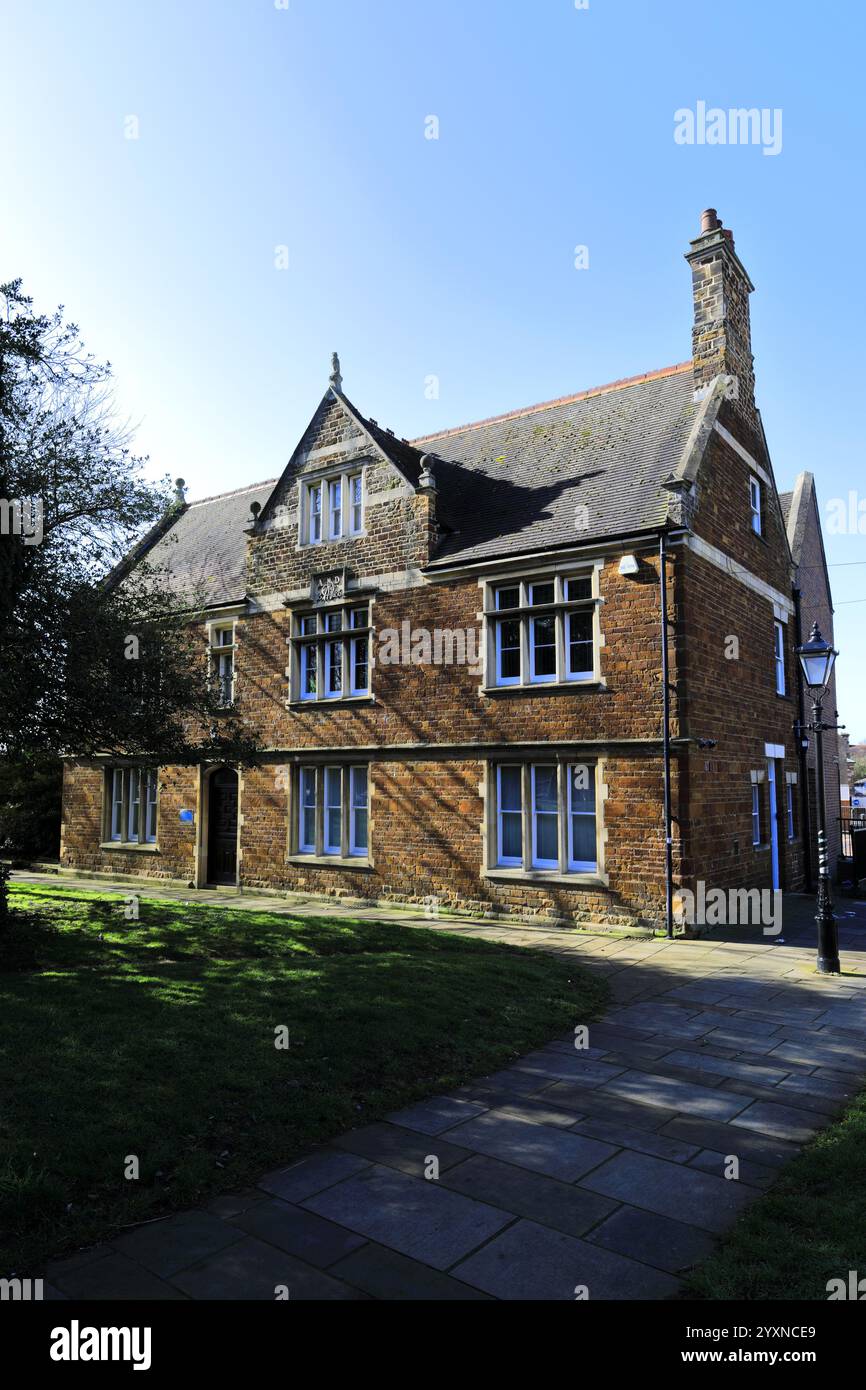 Architecture in Wellingborough town, Northamptonshire, England, UK ...