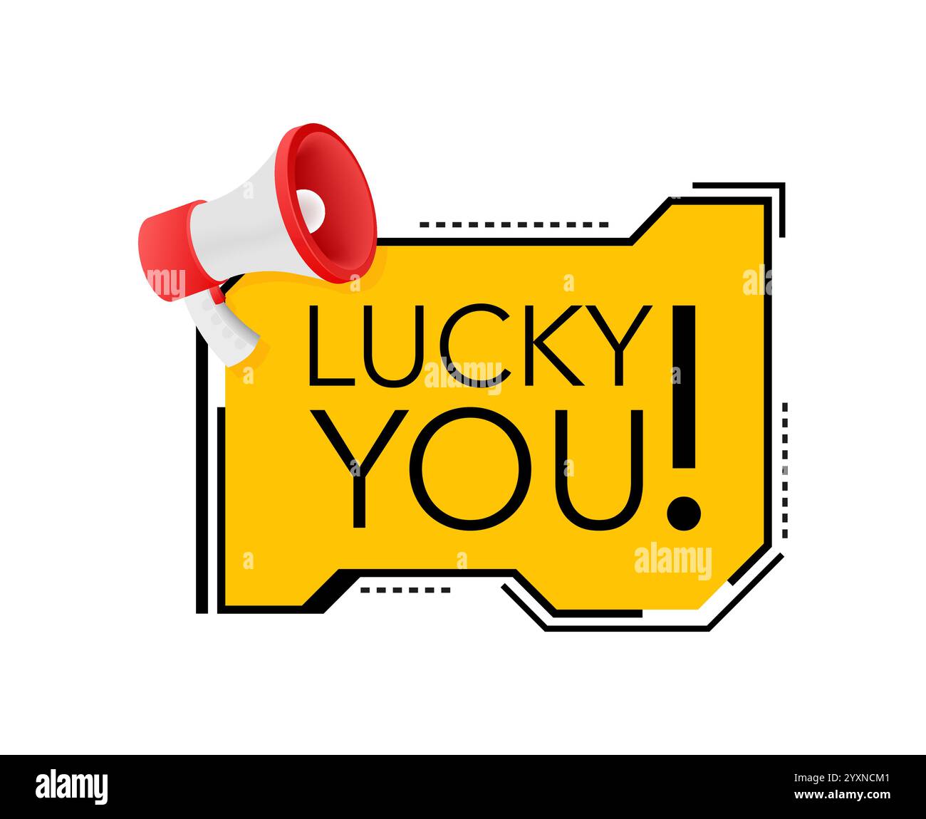 Motivation concept yellow megaphone hi-res stock photography and images ...