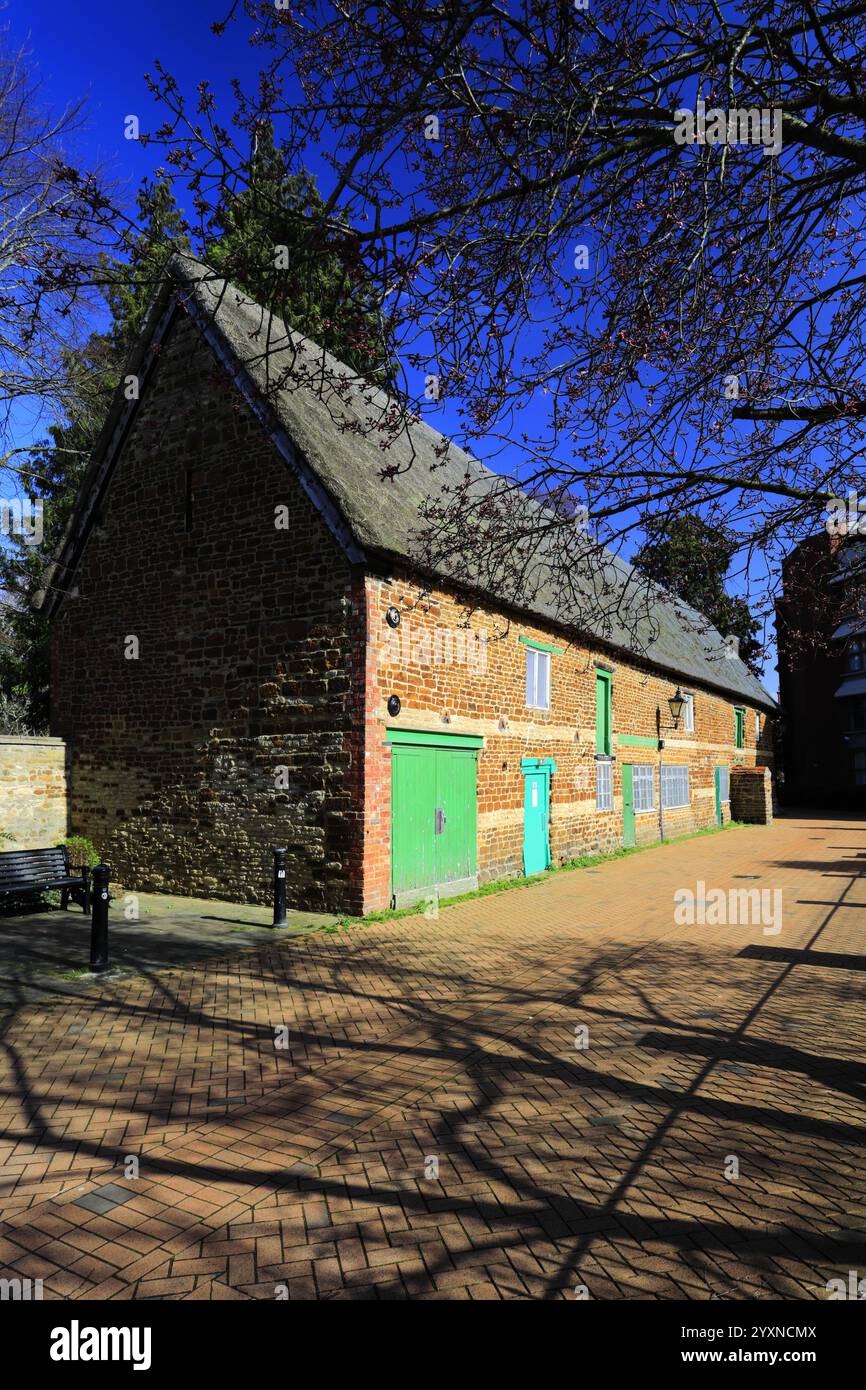 The Tithe Barn in Croyland Park, Wellingborough town, Northamptonshire ...