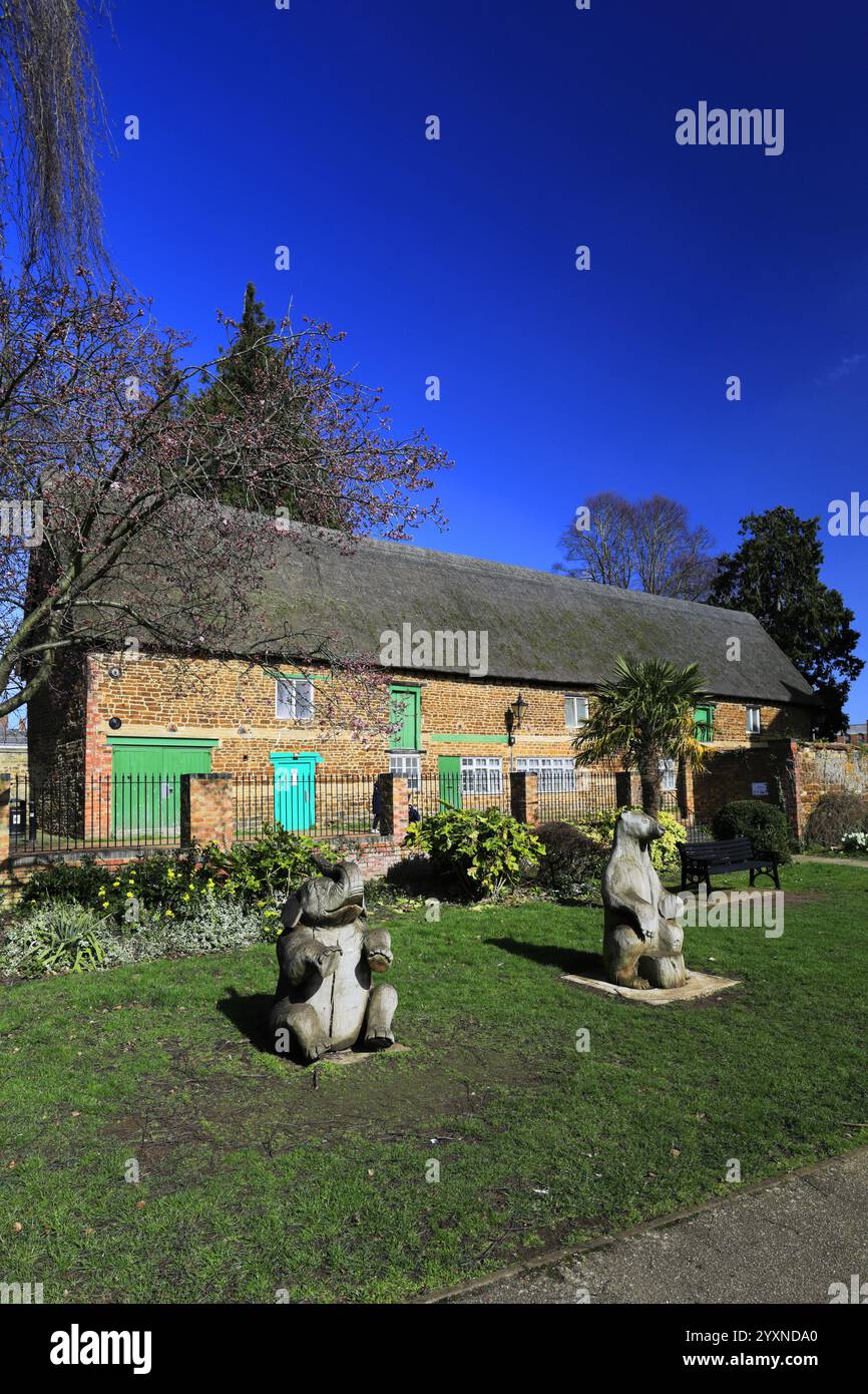 The Tithe Barn in Croyland Park, Wellingborough town, Northamptonshire ...