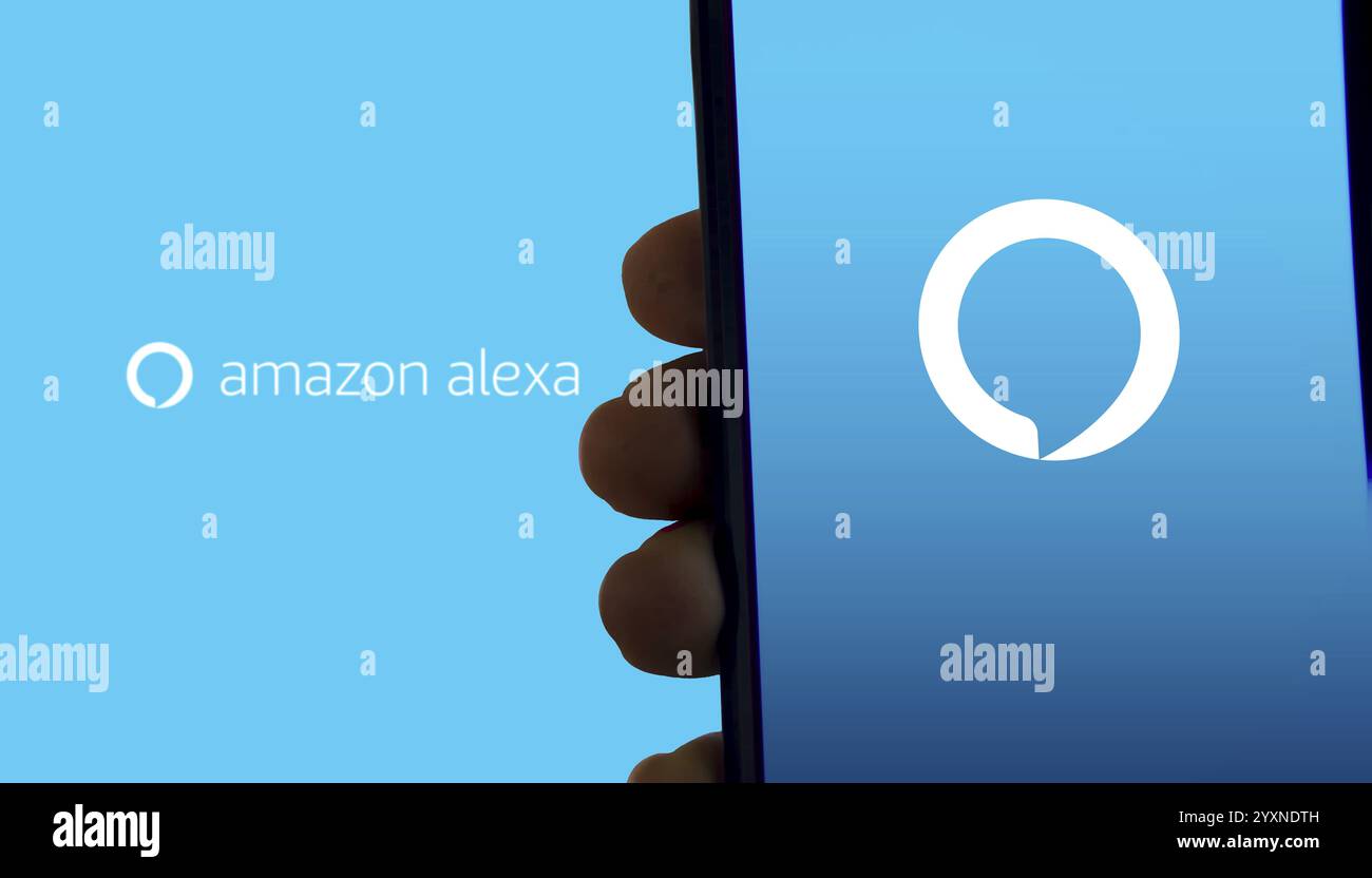 Amazon Alexa, also known simply as Alexa, is a virtual assistant AI technology developed by ...