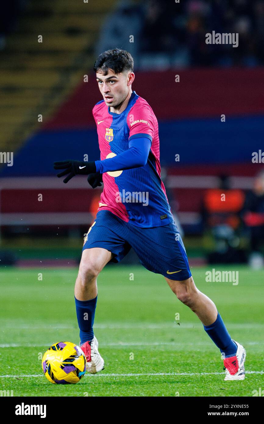 Barcelona, Spain. 15th December, 2024. Pedri in action during the ...