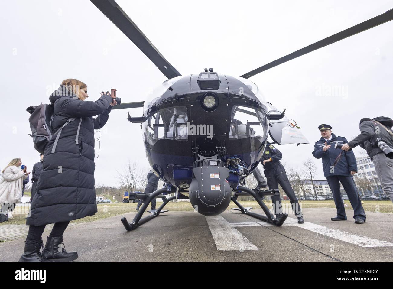 New H145 police helicopter from Airbus Helicopters taken over by the ...