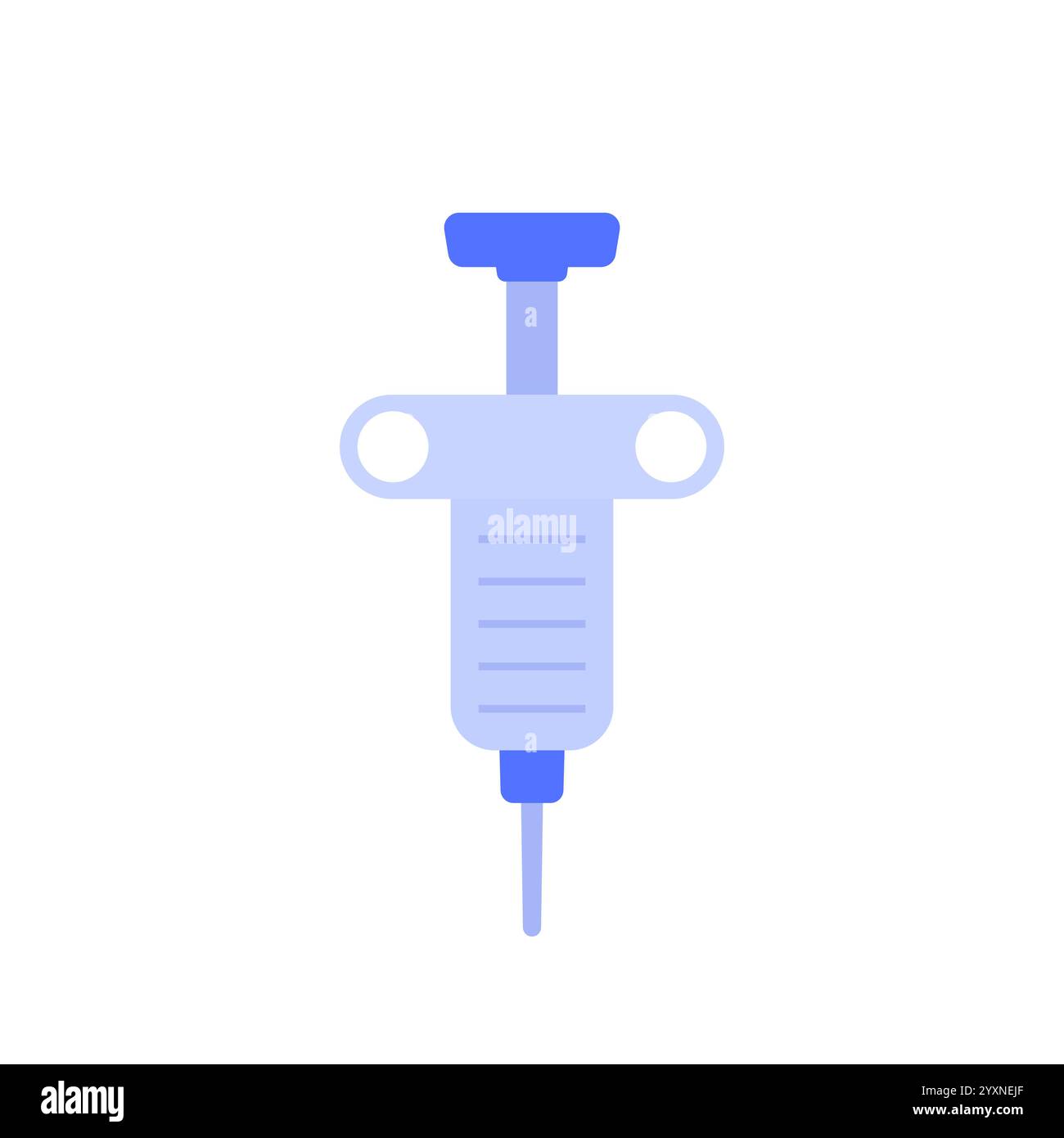 biopsy needle icon on white, flat vector Stock Vector Image & Art - Alamy