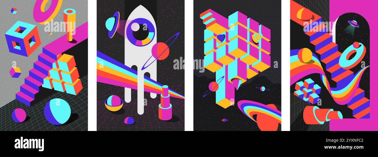 1980s Graphic Design Poster