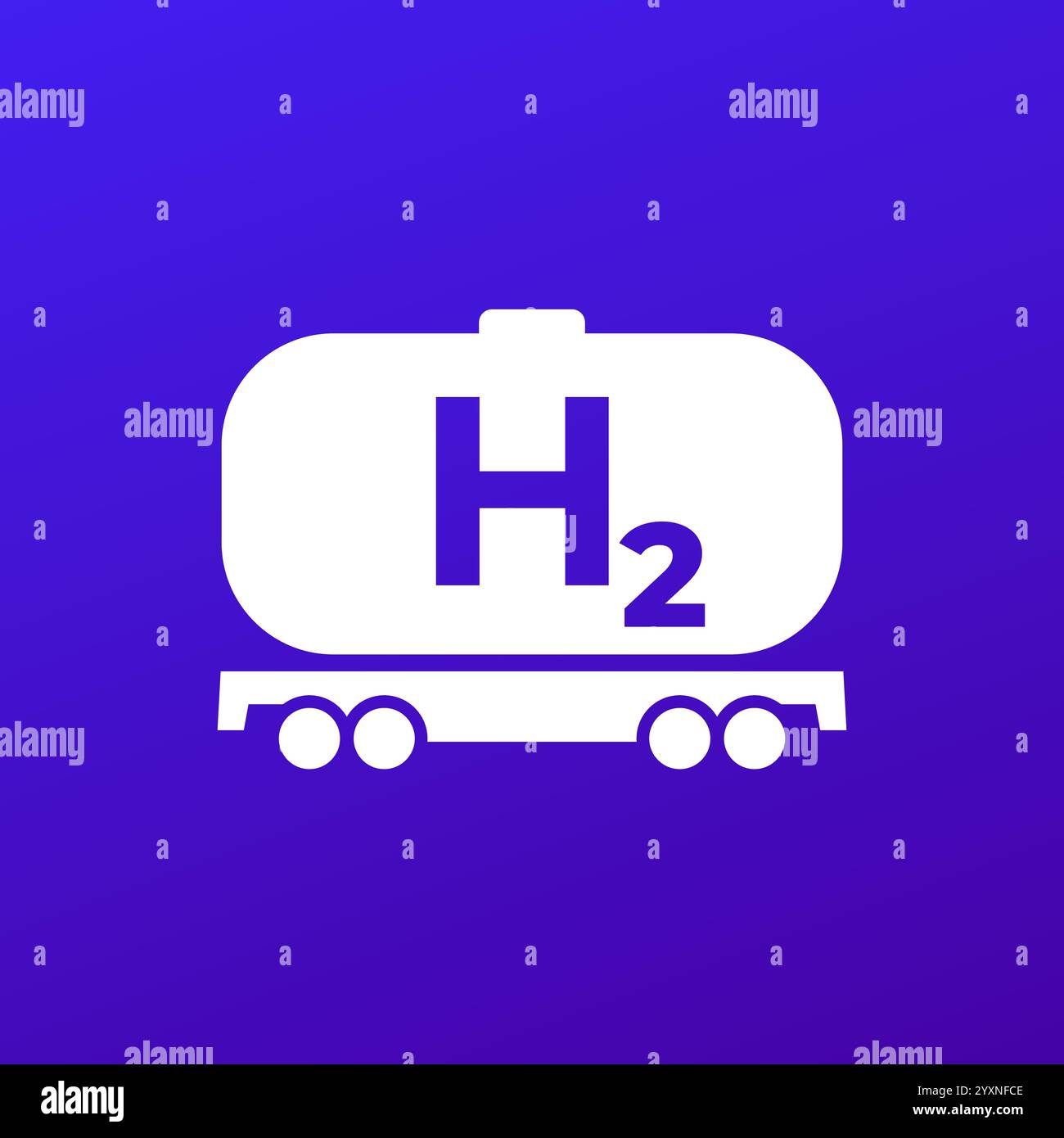 hydrogen tank wagon icon, vector Stock Vector Image & Art - Alamy