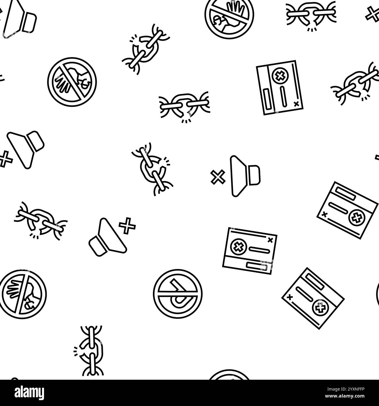 close door store shop board seamless pattern vector Stock Vector Image ...